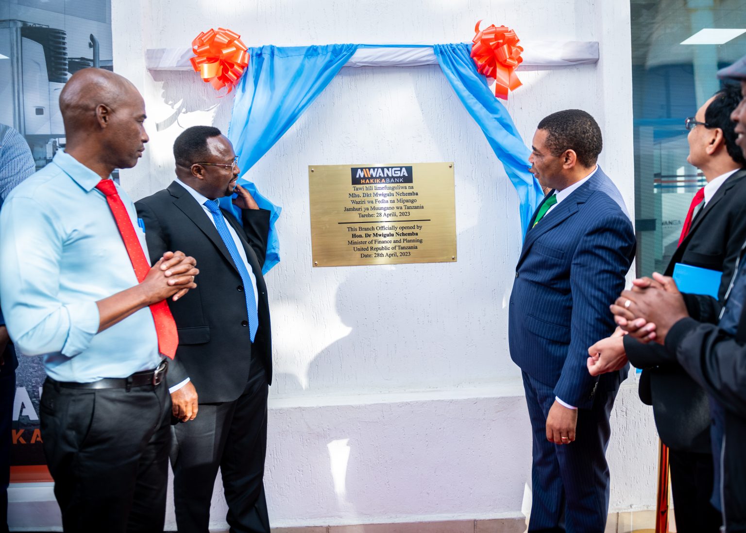 Inauguration of Arusha Branch launched by Minister of Finance and ...